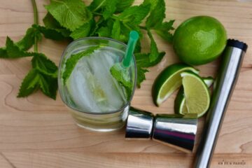 Classic Mojito Cocktail • www.knifeandpaddle.com