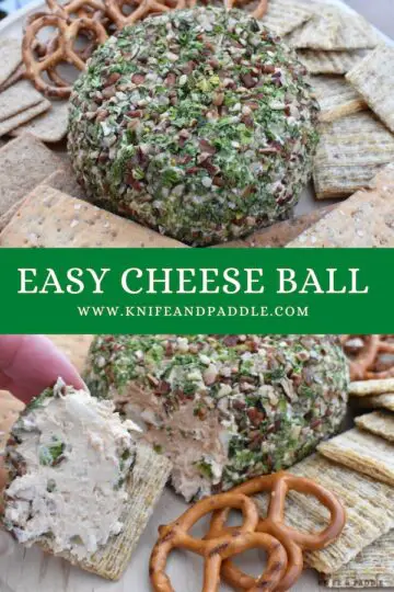 Easy Cheese Ball • www.knifeandpaddle.com