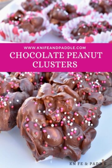 Chocolate Peanut Clusters • www.knifeandpaddle.com