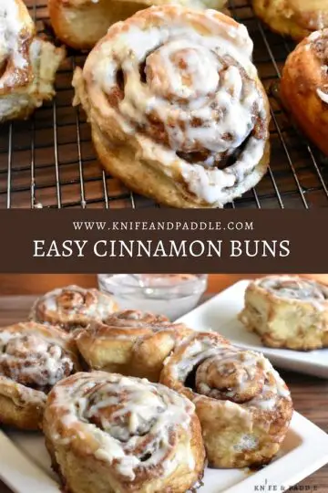 Easy Cinnamon Buns • www.knifeandpaddle.com