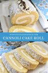 Cannoli Cake Roll Cannoli Cake Roll • www.knifeandpaddle.com