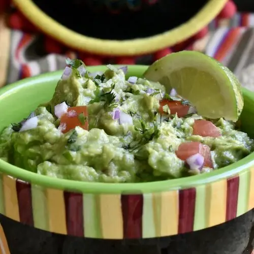 Healthy and Delicious Guacamole • www.knifeandpaddle.com