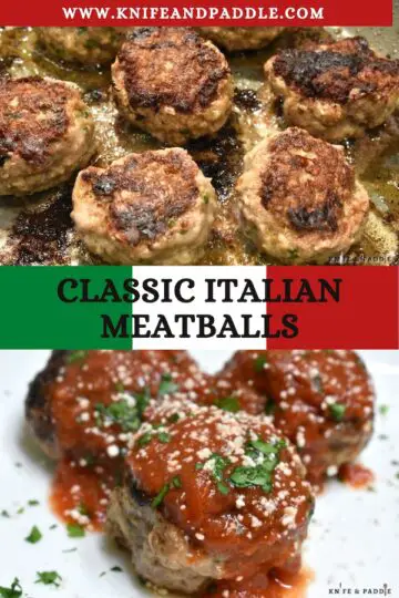 Classic Italian Meatballs • www.knifeandpaddle.com