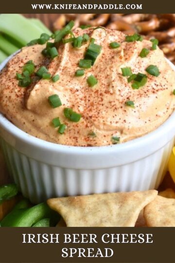 Irish Beer Cheese Spread • www.knifeandpaddle.com