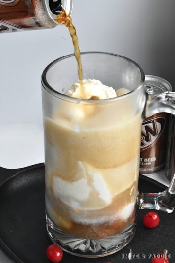 Dirty Root Beer Float • www.knifeandpaddle.com